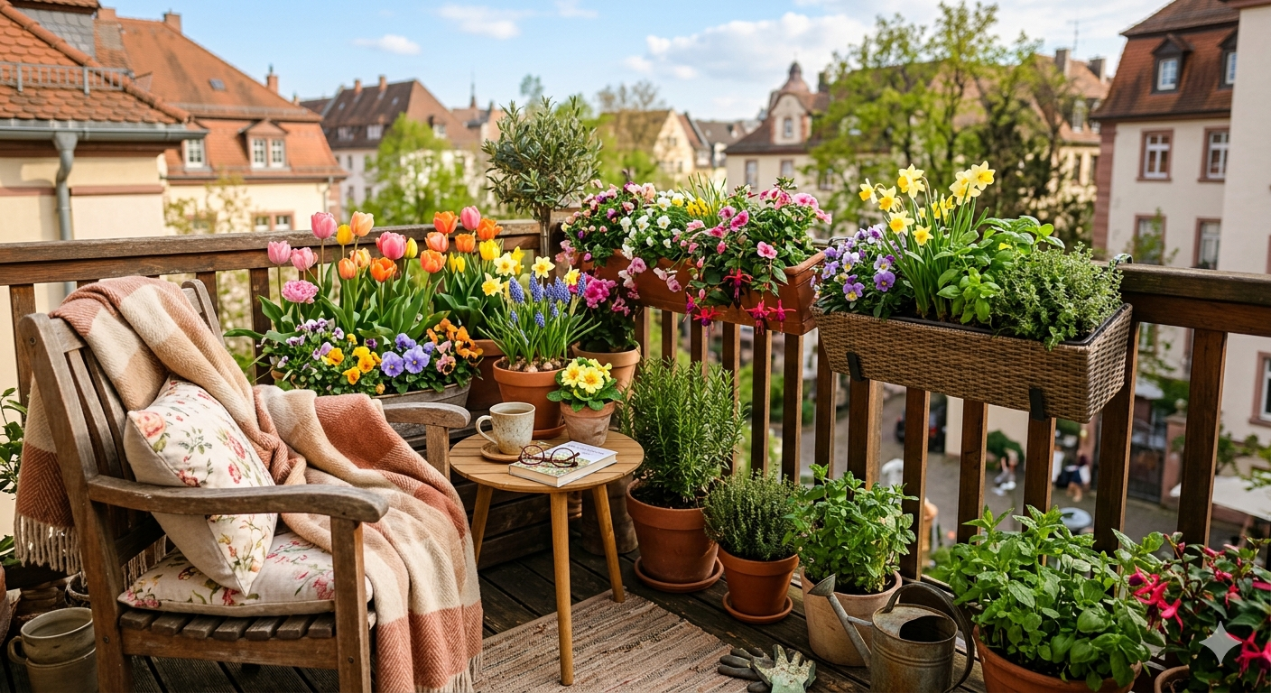 Wunderschone Balkon Bepflanzen Ganzjahrig Fotos